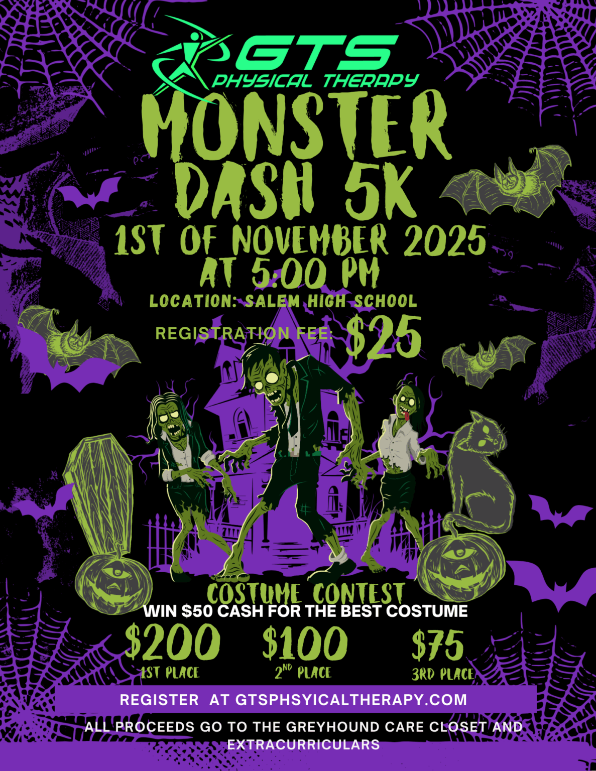 Monster Dash 5K - GTS Physical Therapy